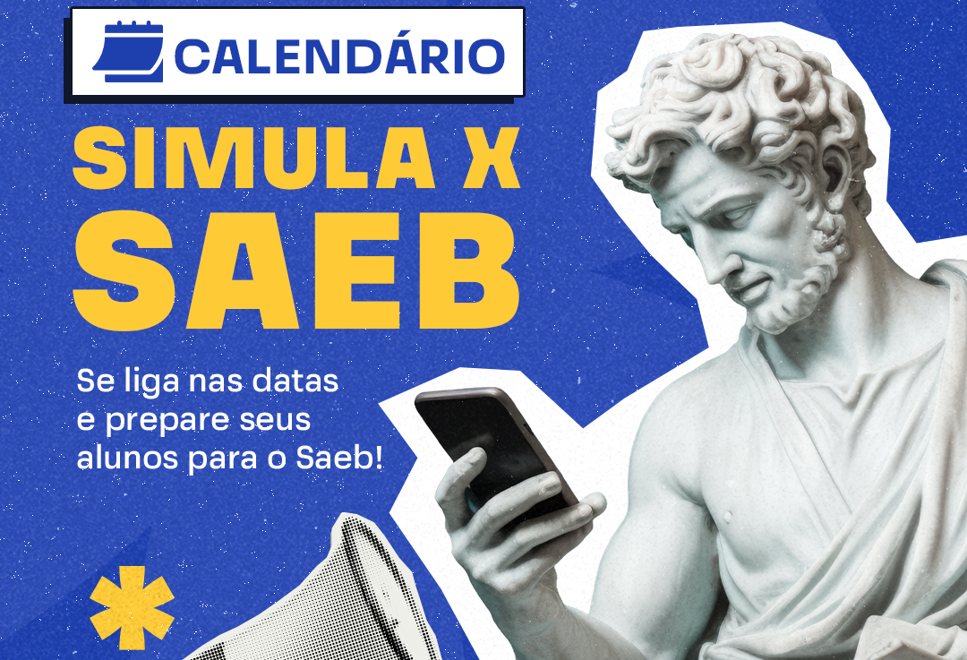 SimulaX - Confira o cronograma do Simula X Saeb 2025!